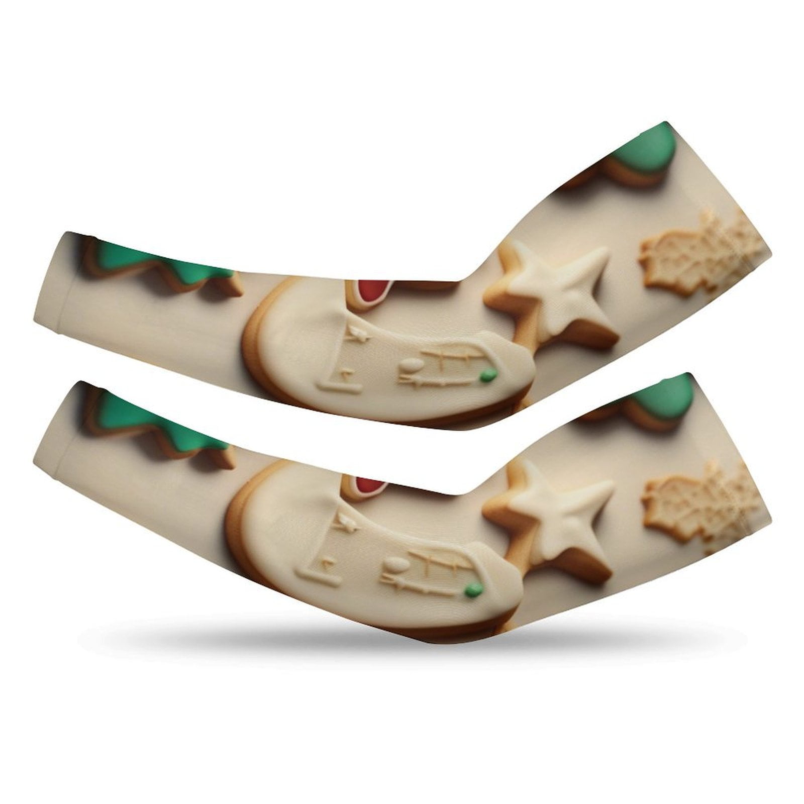 Snowman Christmas Tree Elk Gardening Sleeves Farm Sun Protection Arm ...