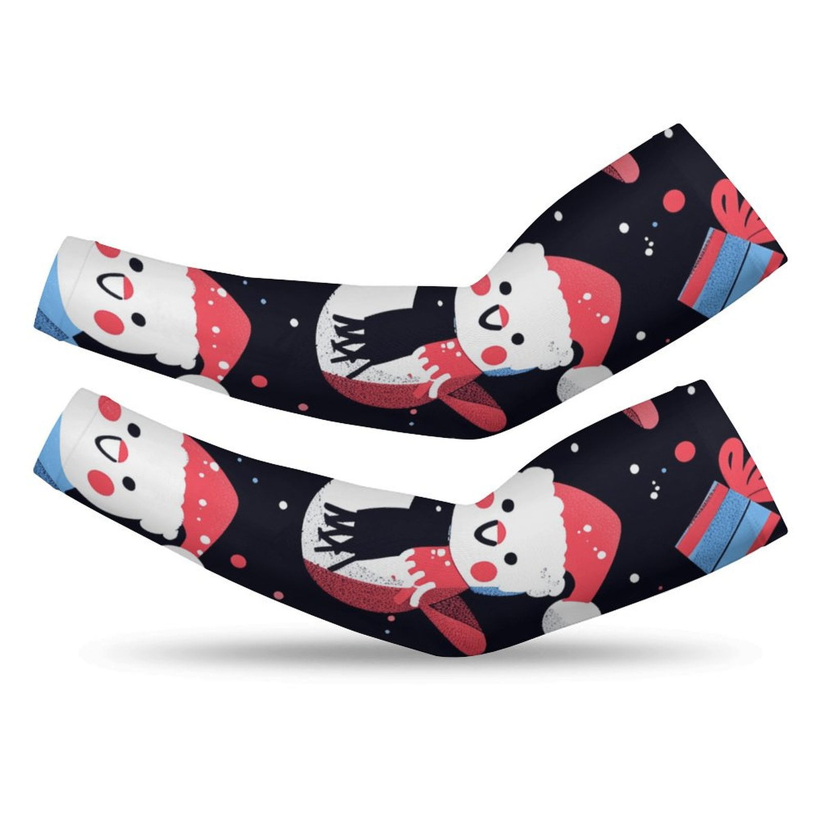 Snowman Christmas Tree Elk Gardening Sleeves Farm Sun Protection Arm ...