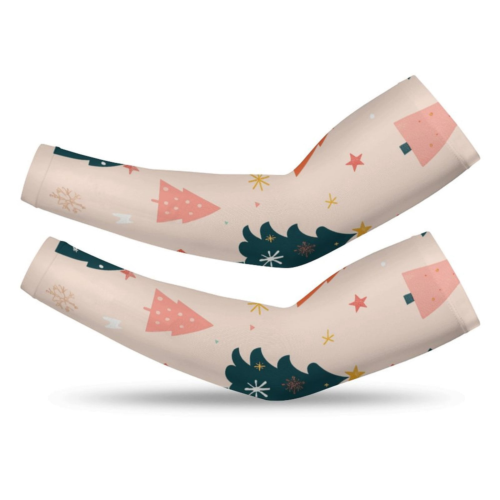 Snowman Christmas Tree Elk Gardening Sleeves Farm Sun Protection Arm ...