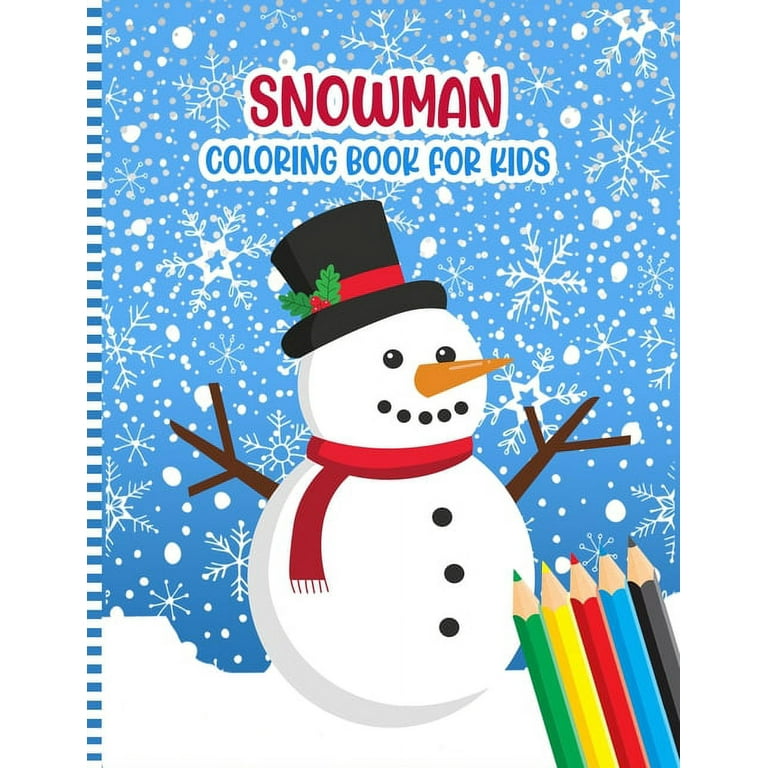 snowman coloring pages crayola back