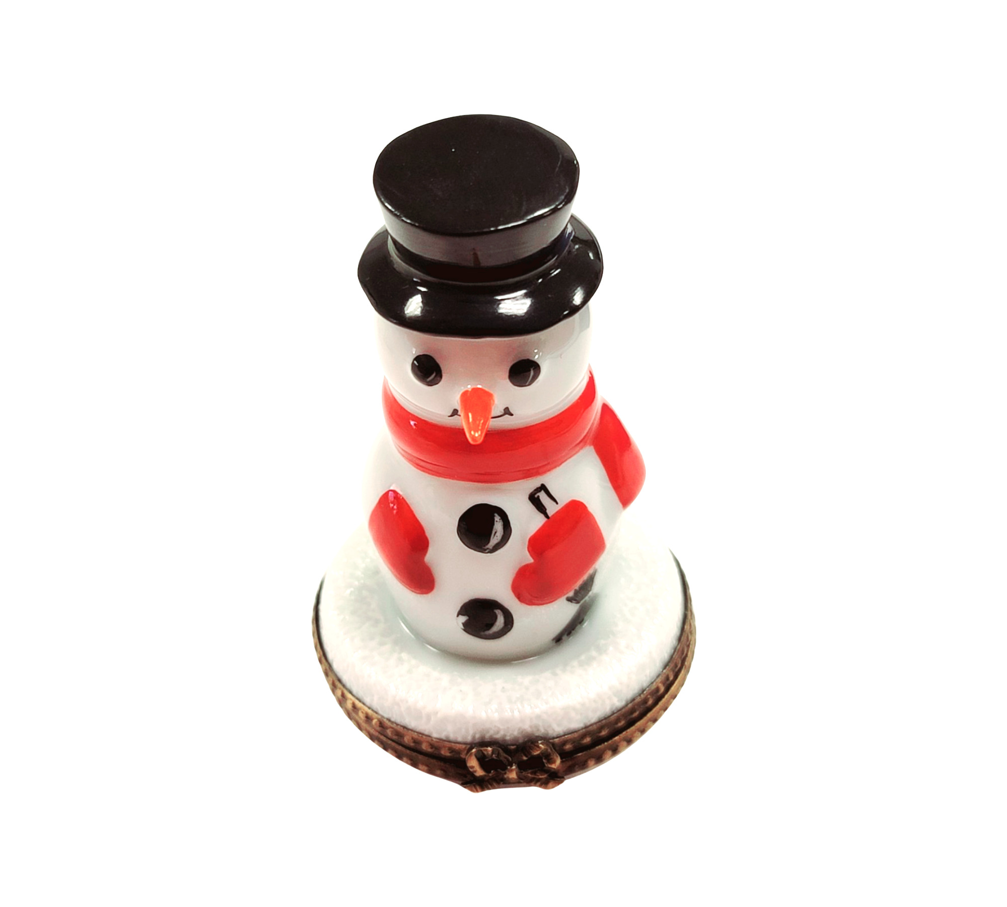 Snowman Limoges Box Porcelain Figurine - Walmart.com