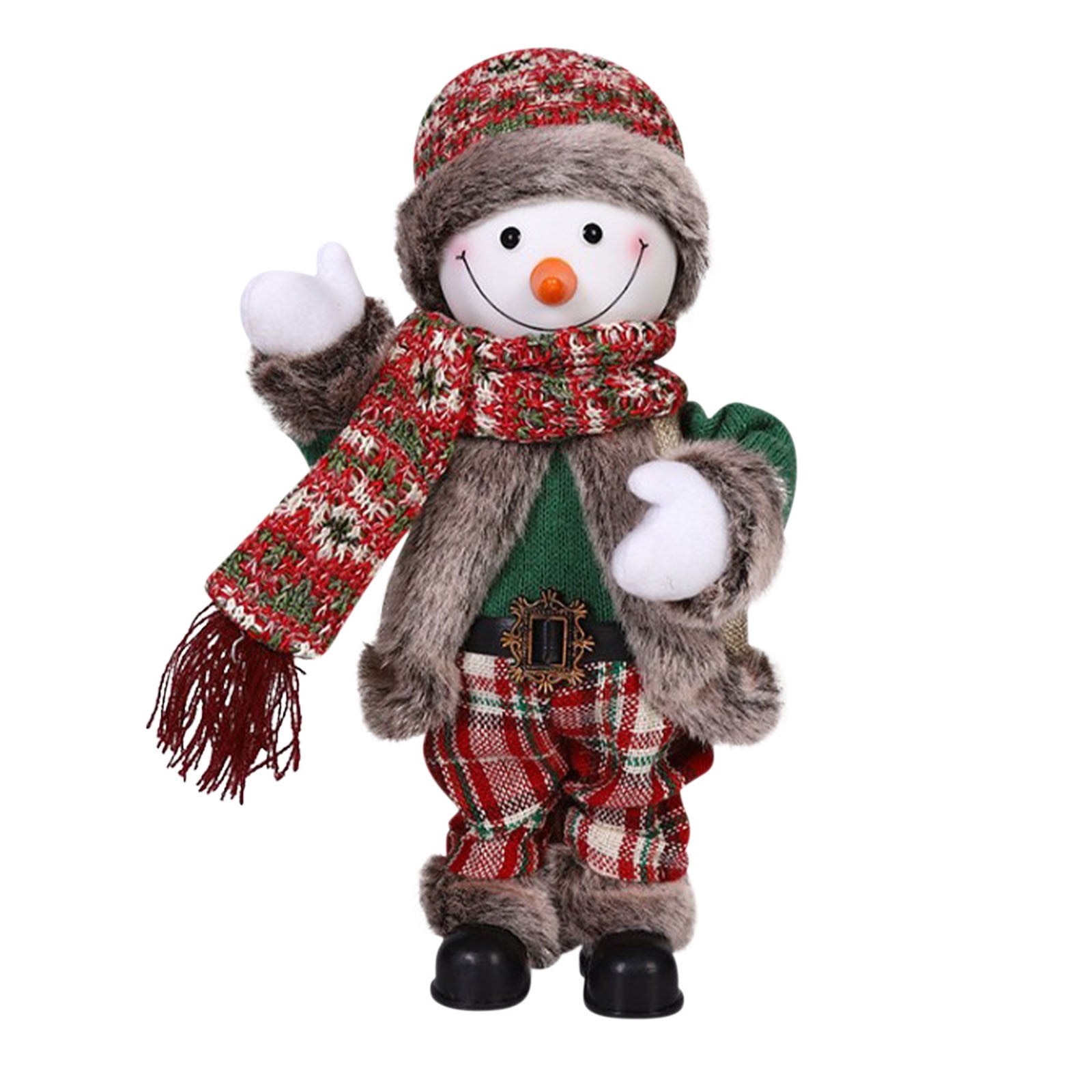 Snowman Musical Plush Toy, Electric Santa Claus Snowman Dancing Musical ...