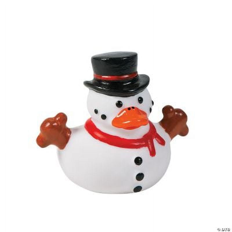 Snowman Rubber Duckies - Party Favors - 12 Pieces - Walmart.com