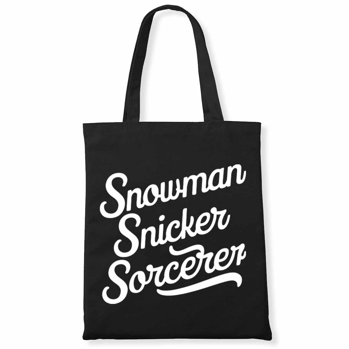 Snowman Snicker Sorcerer Got Jesus Christ? Canvas Bag 1Pc - Walmart.com