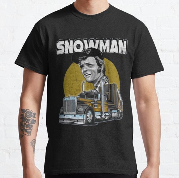 Snowman T-Shirt Cledus Smokey And The Bandit Jerry Reed Burt Reynolds ...
