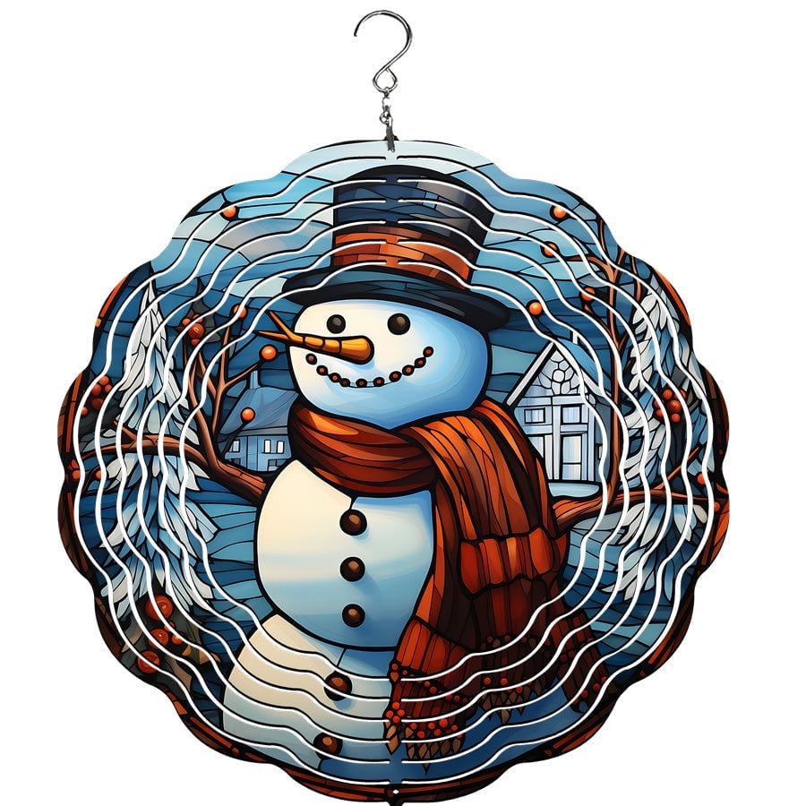 Snowman Wind Spinner, Garden Décor, Yard Décor, Porch Decor - Walmart.com
