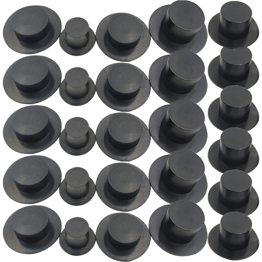 Snowman hats 80pcs Mini Clown Hats Snowman Hats Mini Tops Hats ...