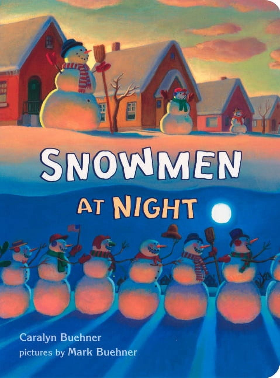 Snowmen at Night, (Board Book) - Walmart.com