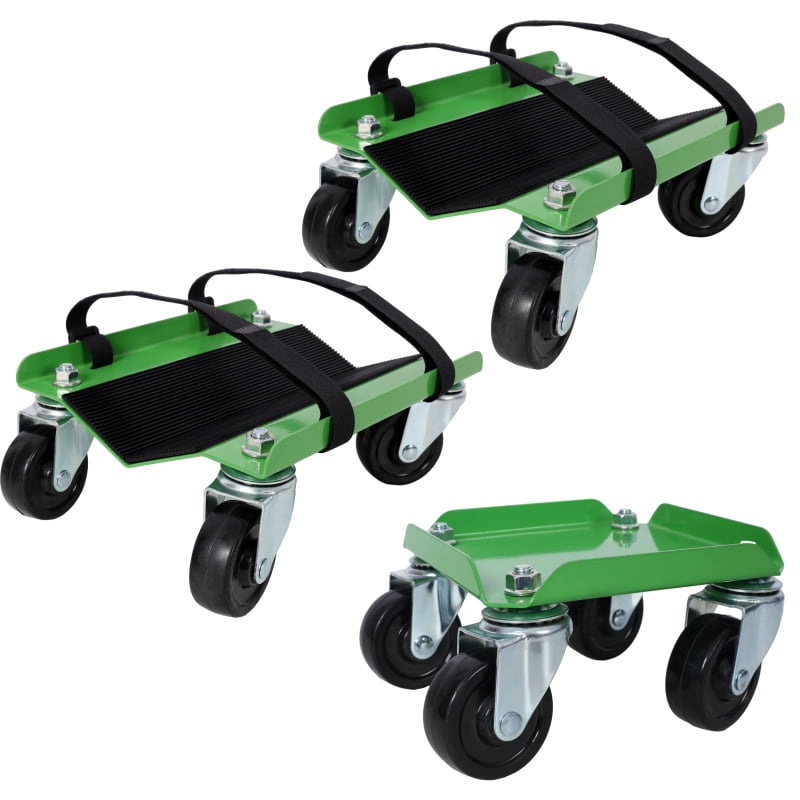 Snowmobile Dolly Heavy Duty Carries up to 1500lbs V-Slide with 2.5 ...