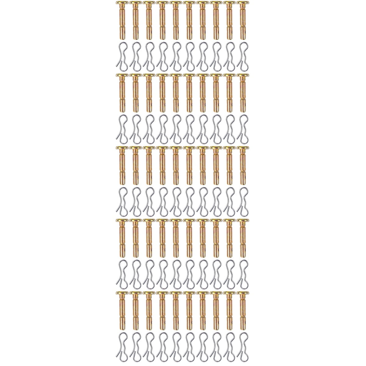 Snowplow Shear Pins 5 Set Snowblower Supplies Cotter Replacement