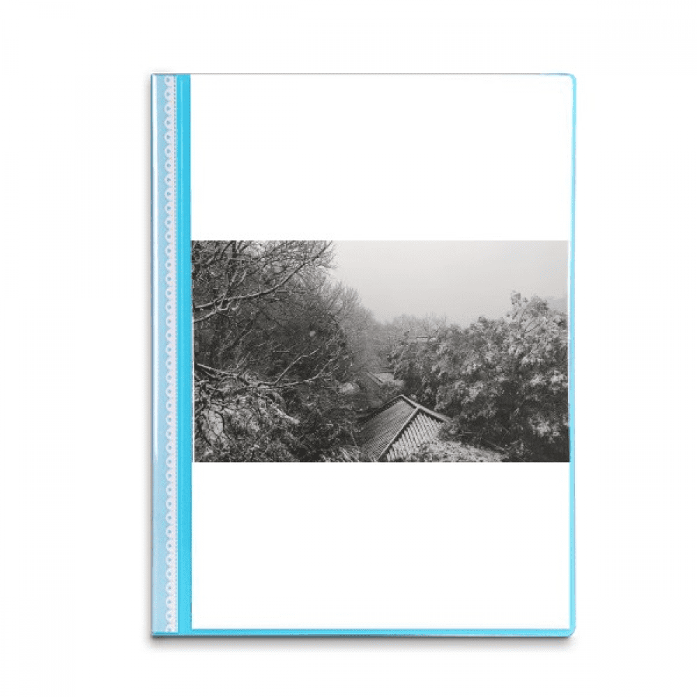 Snowscene Eaves Photography Book Sheet Protectors Portfolio Binder ...