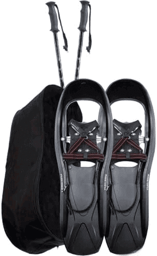 Snowshoes Men's Flex STP Trail Walking Snowshoes Kit with Poles and Bag ...