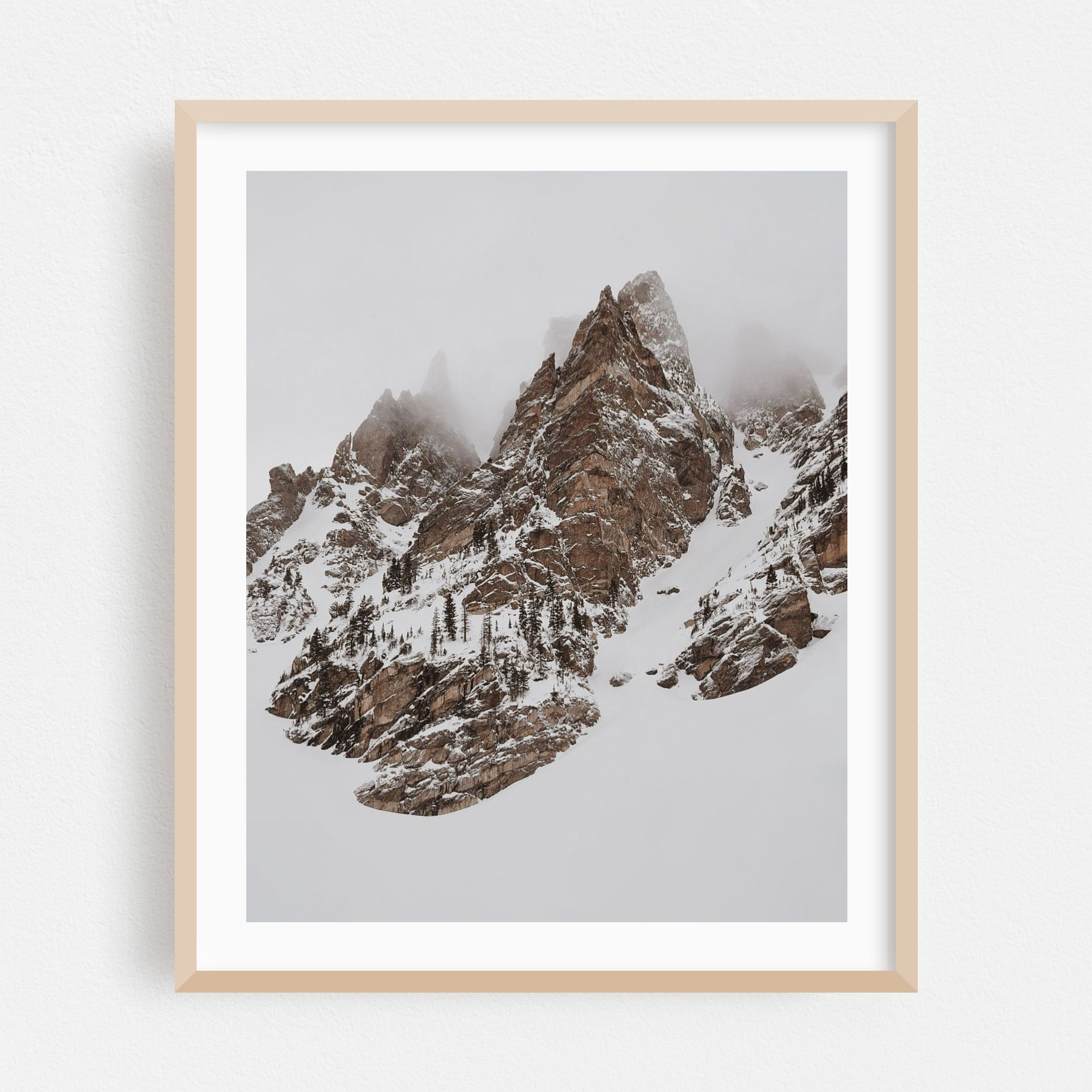 Snowstorm in the Rockies II - Colorado Photography Mountain Snow ...