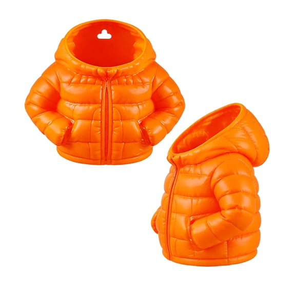 Snowsuit Shape Plastic Pen Container Spave Saving Wall Mount Adhesive ...
