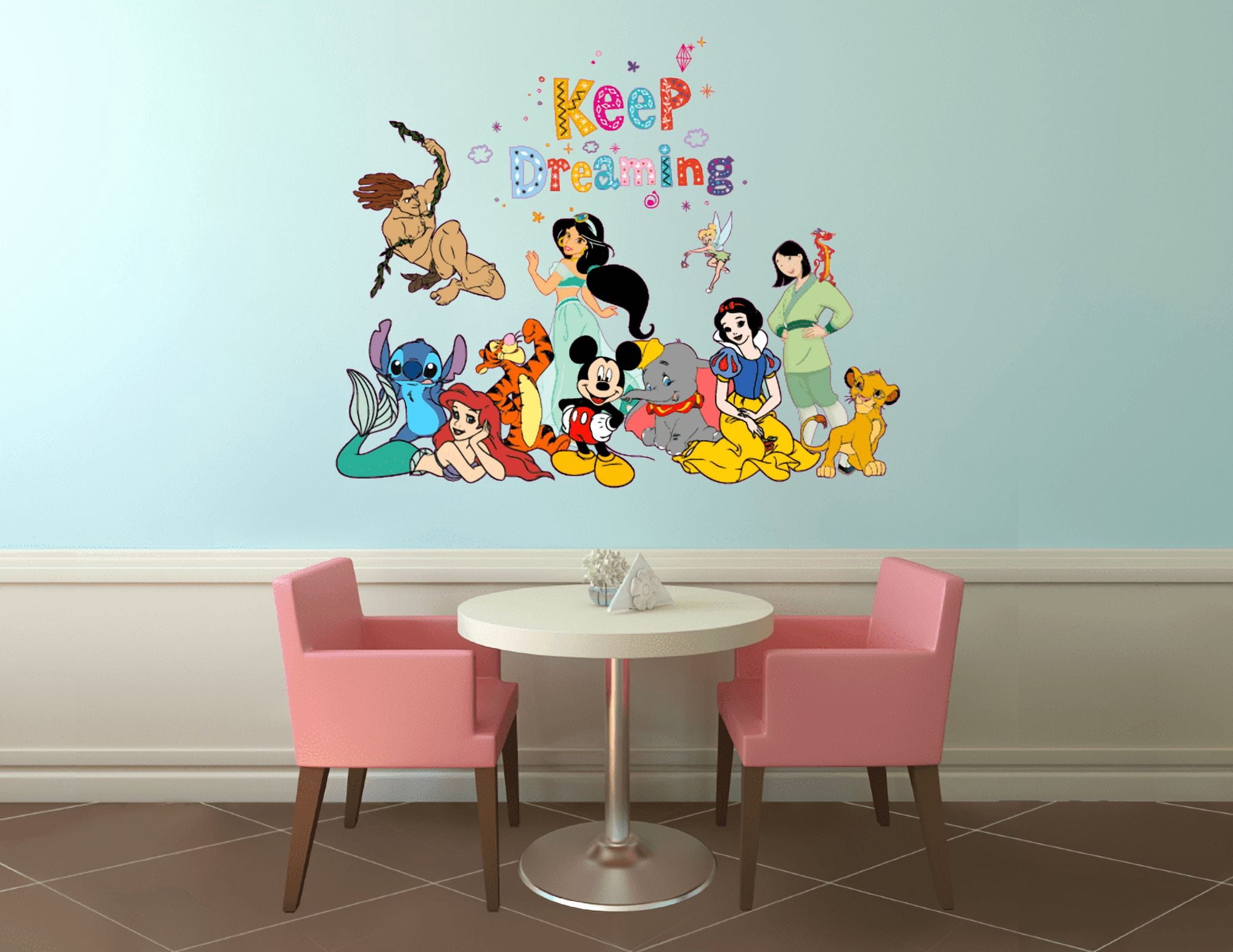 Snowwhite Minnie Fairy Tiger Goofy Daisy Porky Donald Duck Pluto Keep ...