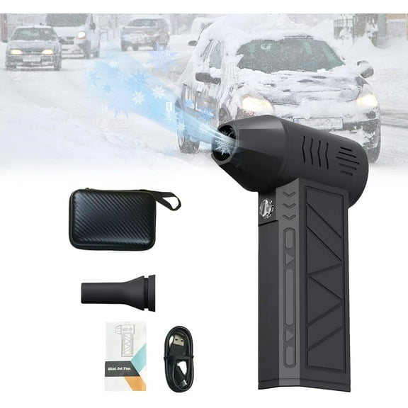 Iuhan Leaf Blower Snow Blower Handheld, Cordless Electric Leaf Blower ...