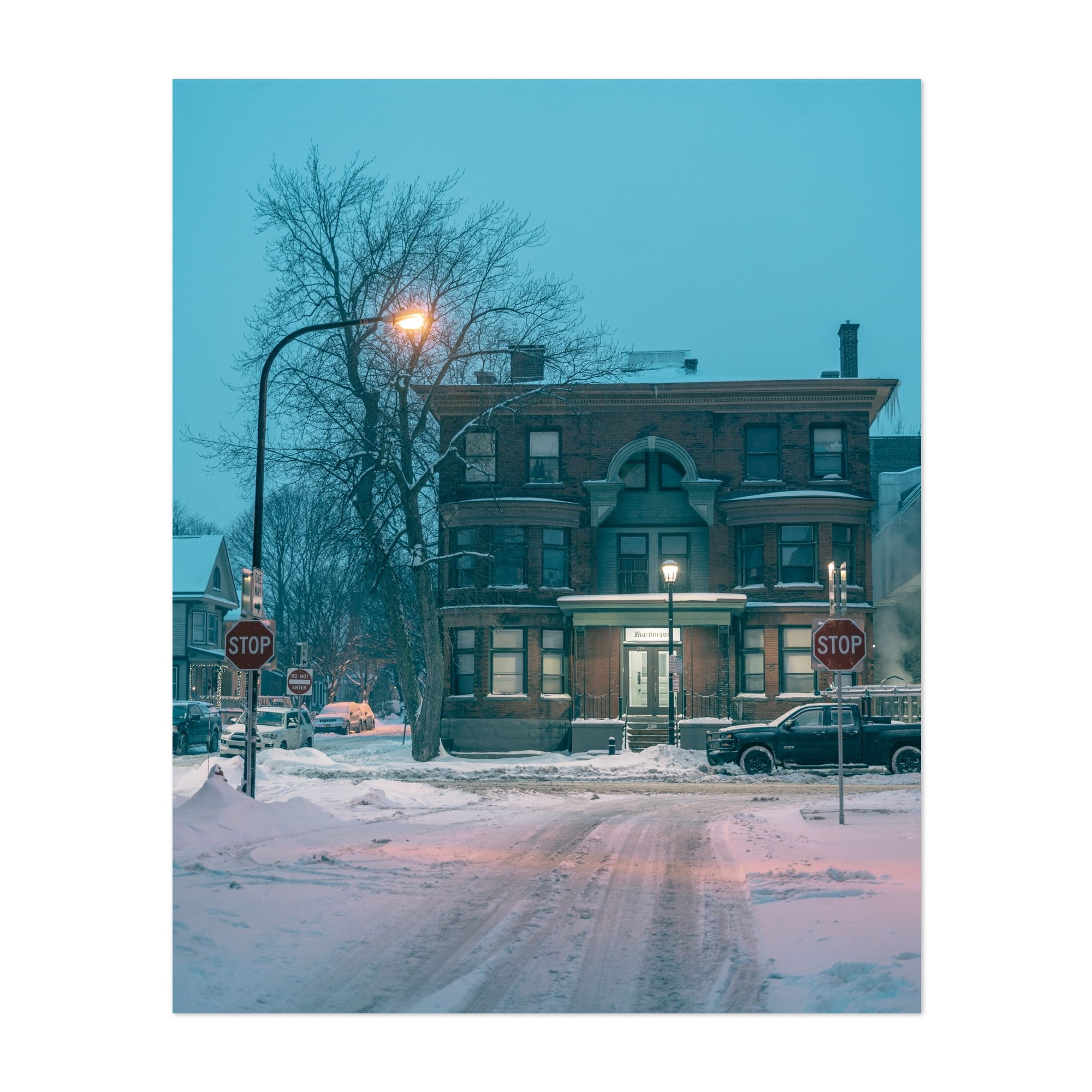 Snowy Allentown, Buffalo 01 - Ridgeway New York Photography Winter Snow ...