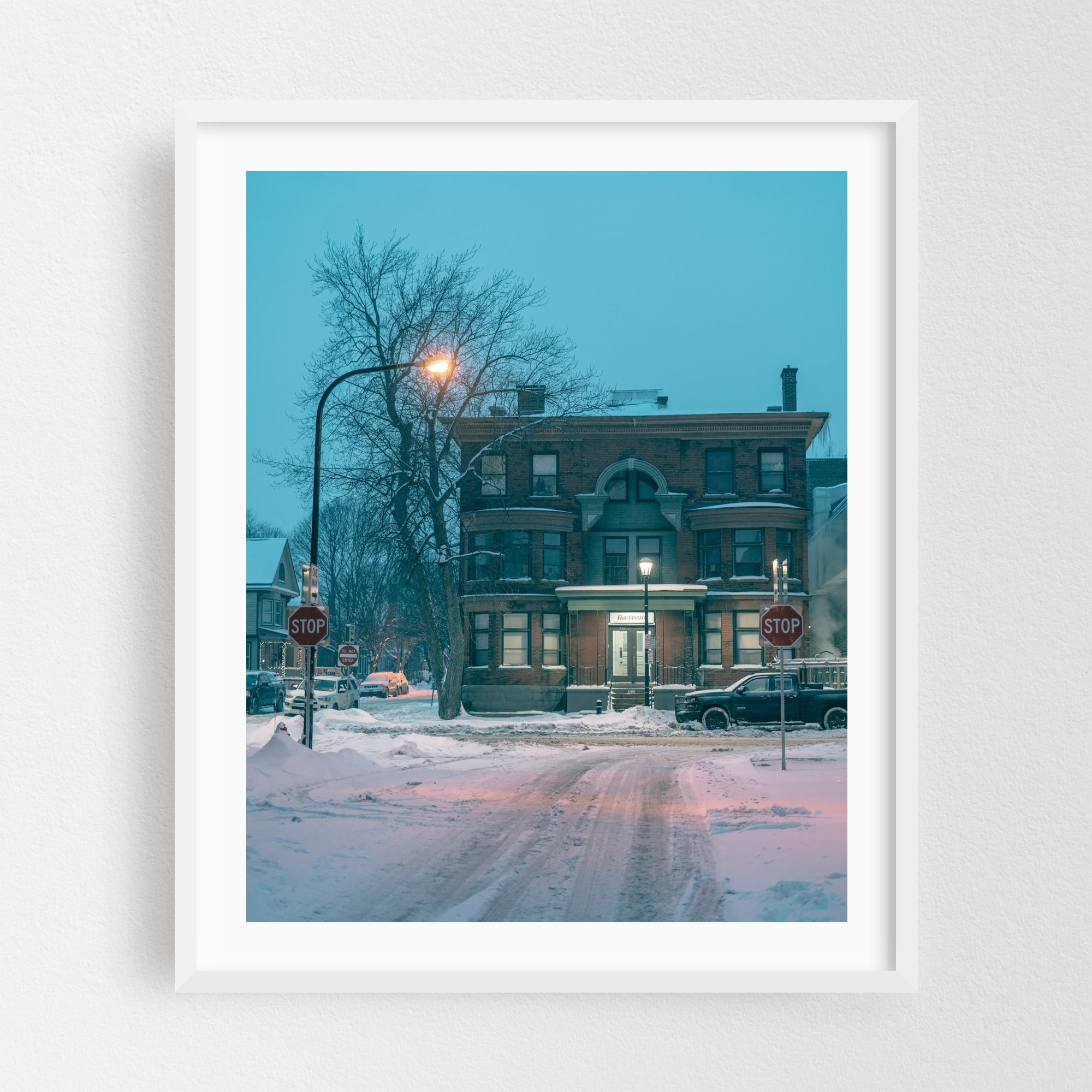 Snowy Allentown, Buffalo 01 - Ridgeway New York Photography Winter Snow ...