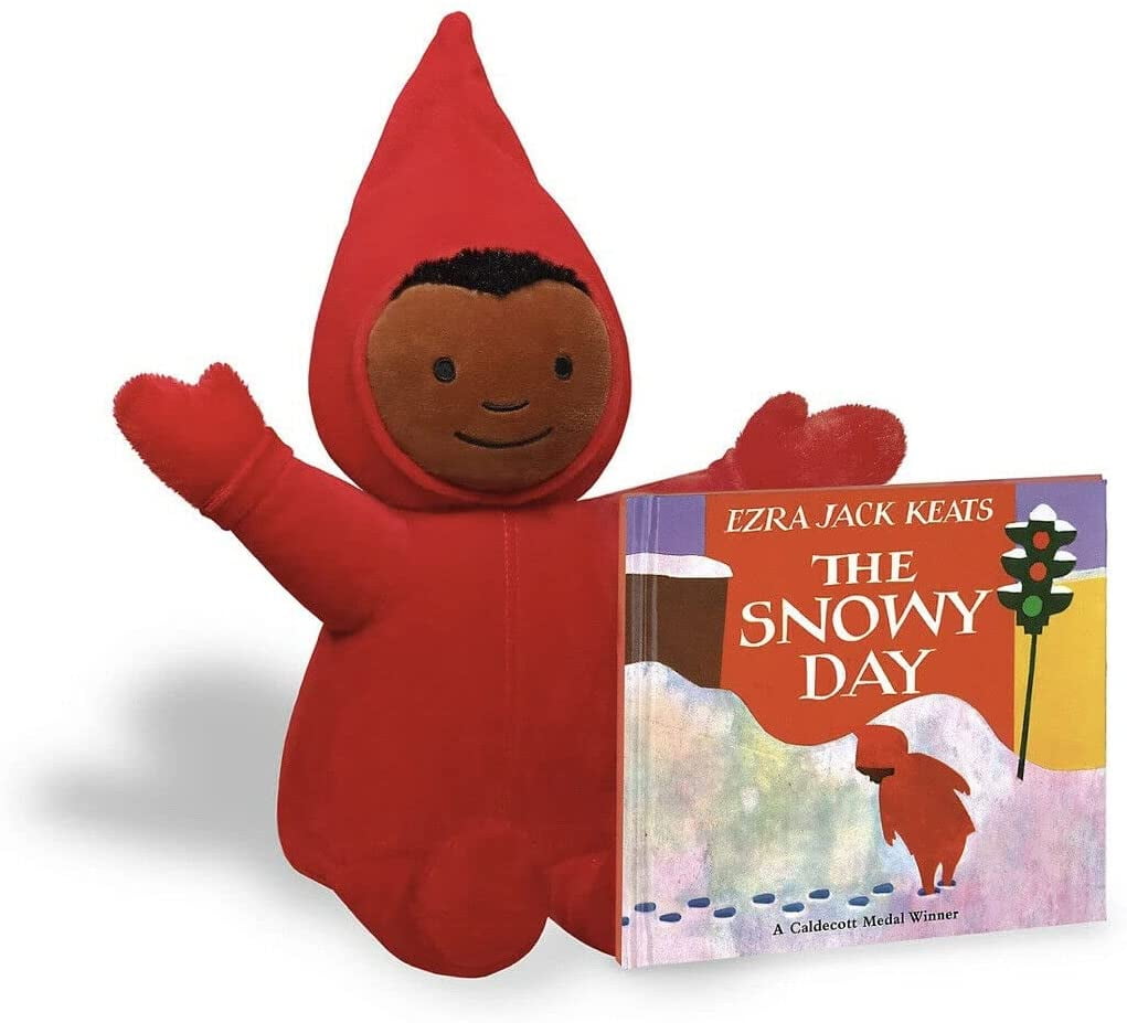 Snowy Day Peter 11” Plush & Book Set Ezra Jack Keats Kohl’s Soft ...