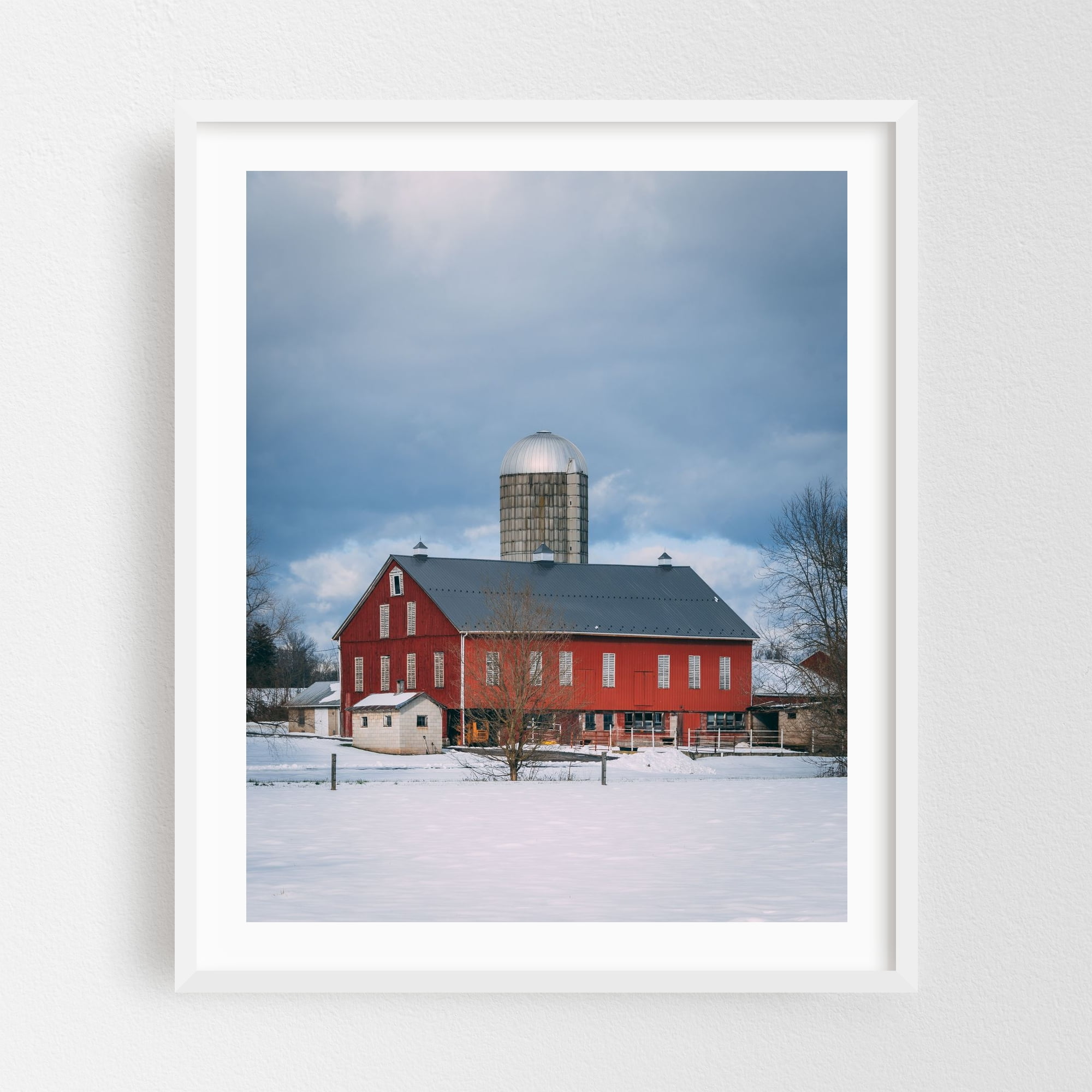 Snowy Farm, Gettysburg 05 - Gettysburg Pennsylvania Photography ...