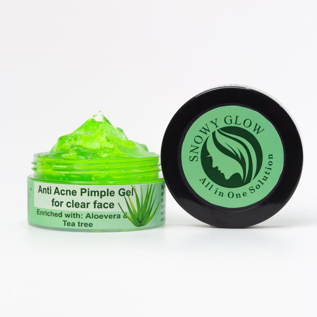 Snowy Glow AntiAcne Gel Oil control For Acne Pimples Reduce Pimples ...