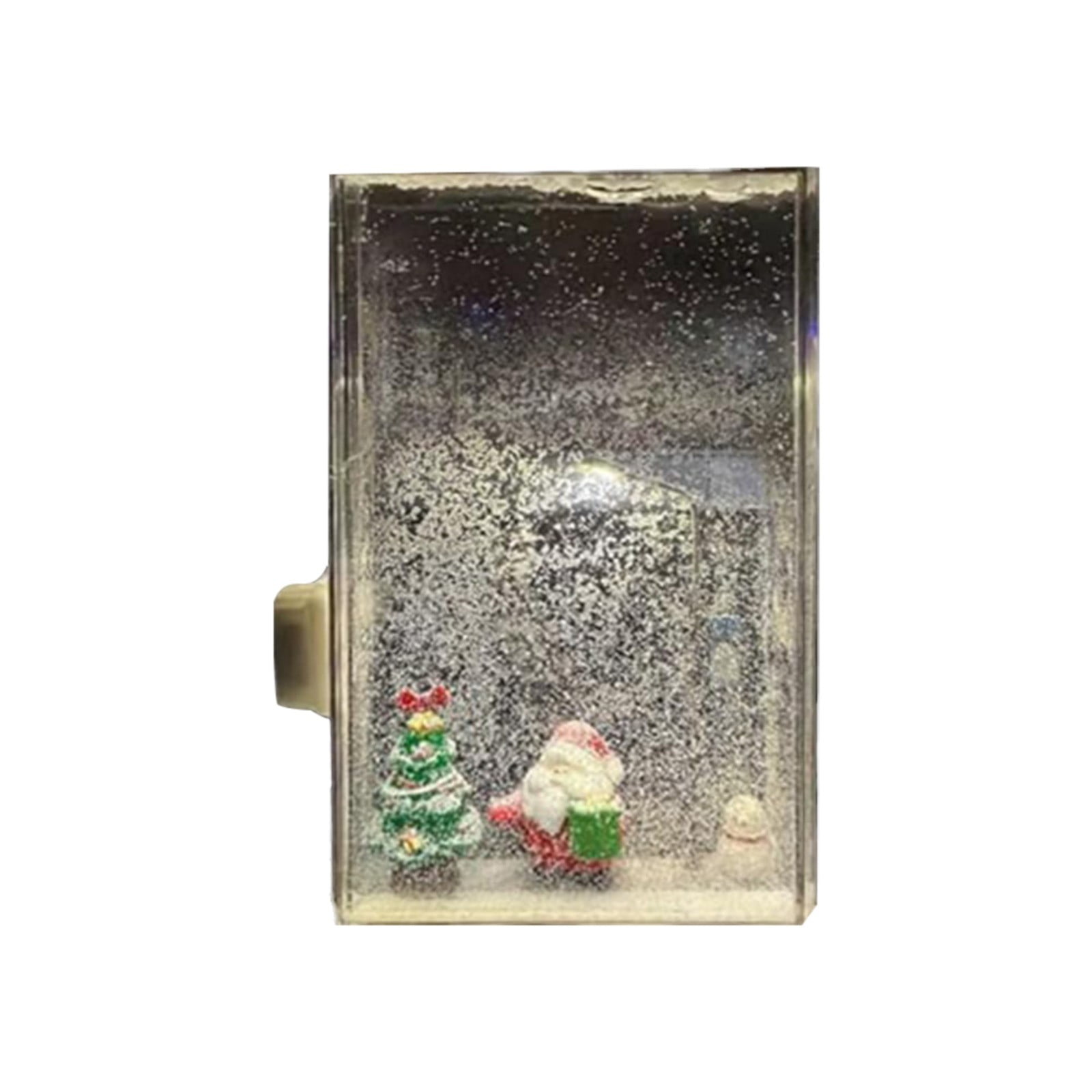 Snowy Lamp Snowy Streetlamp Light Snow Scenery Night Light Diy Material ...