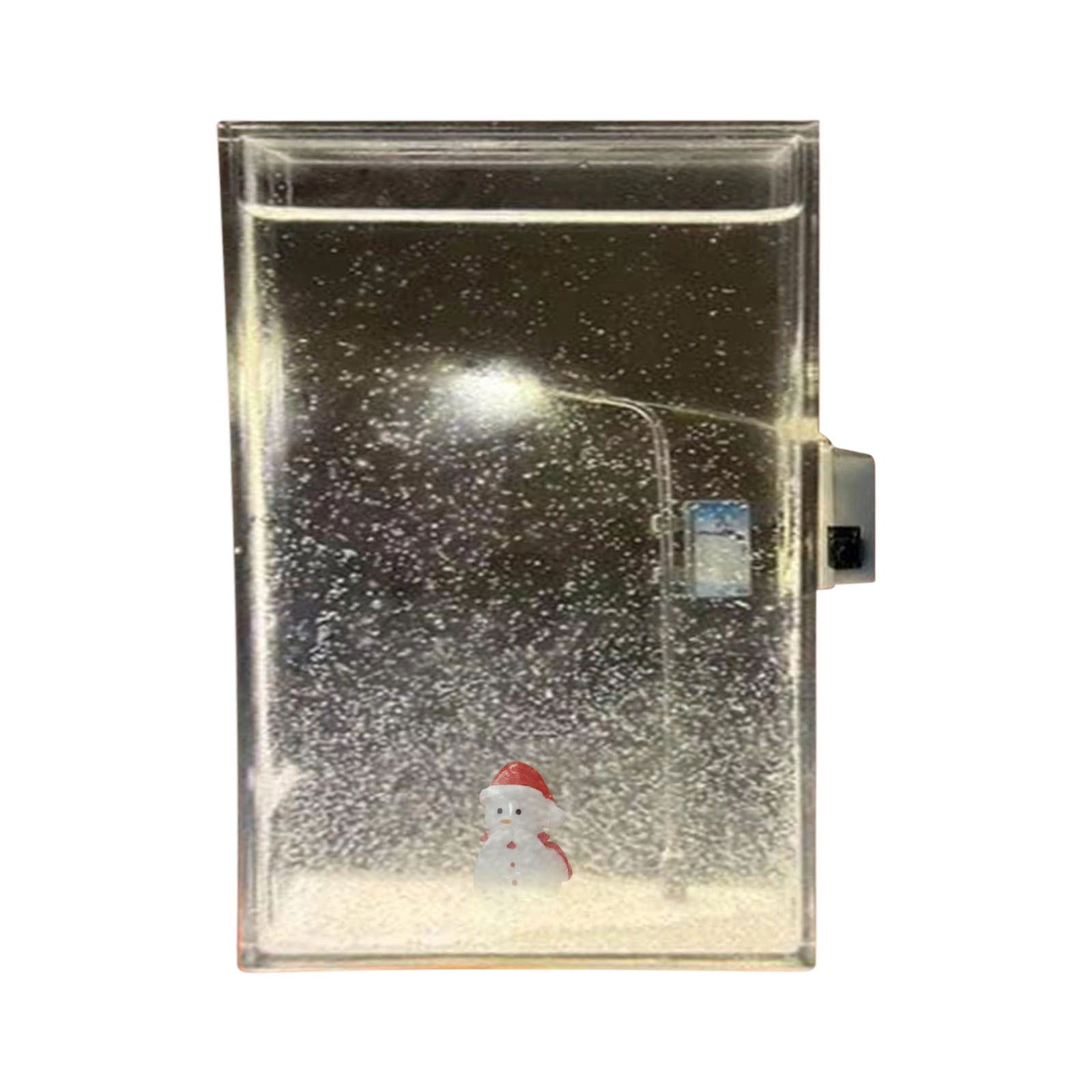 Snowy Night Street Lamp Christmas Snow Scene Light DIY Materials ...