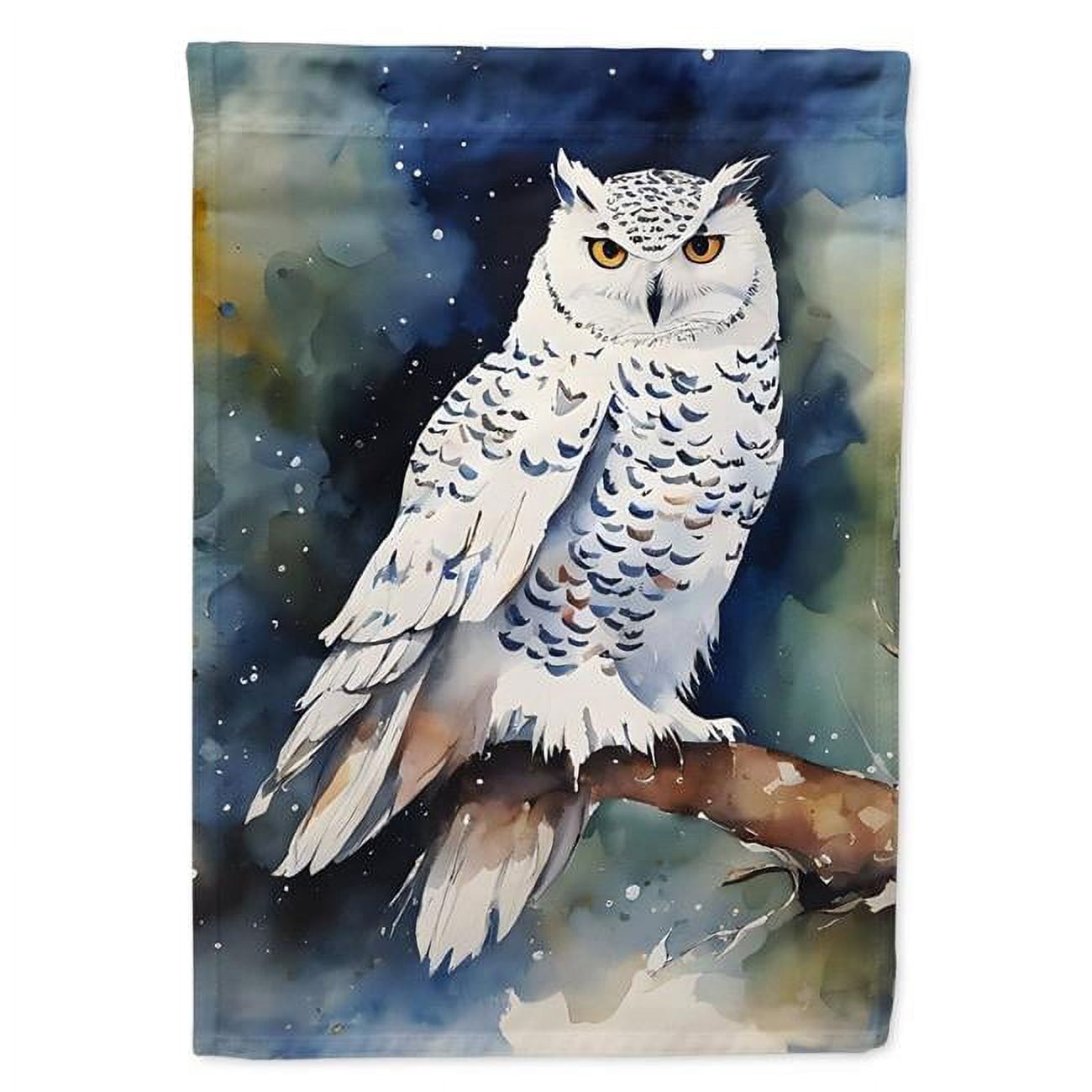 Snowy Owl House Flag - Walmart.com