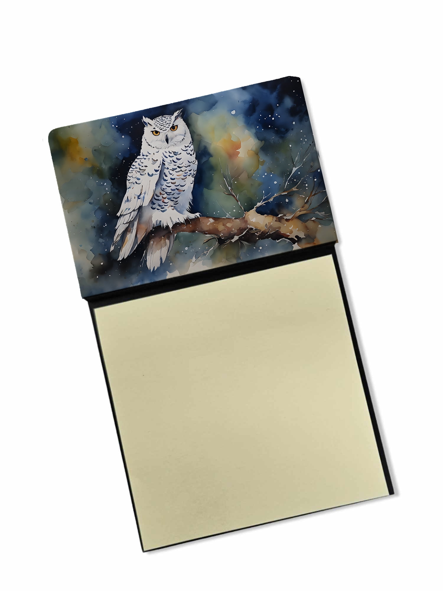 Snowy Owl Sticky Note Holder 3.25 in x 5.25 in - Walmart.com