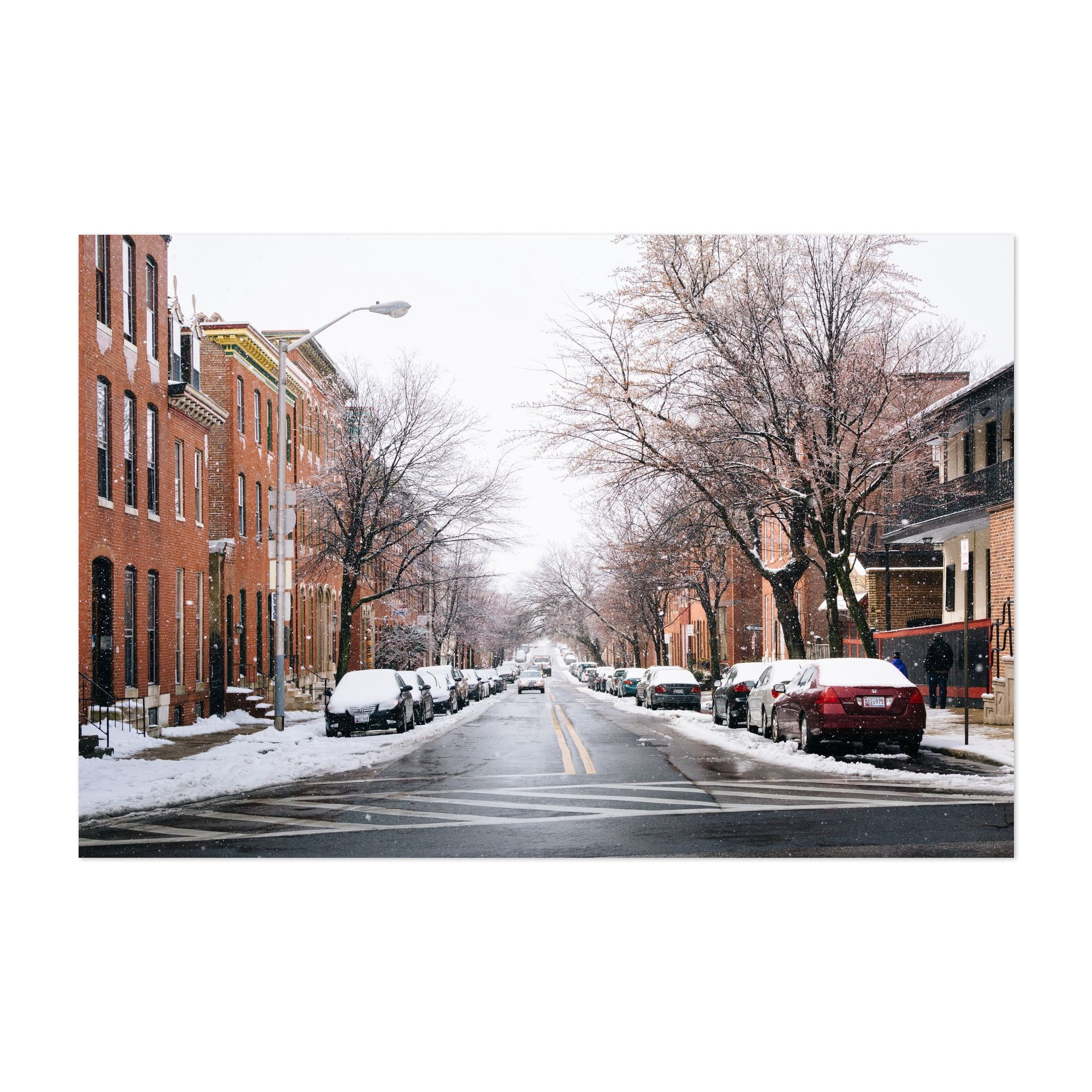 Snowy Pratt - Baltimore Maryland Photography Winter Snow City Street ...