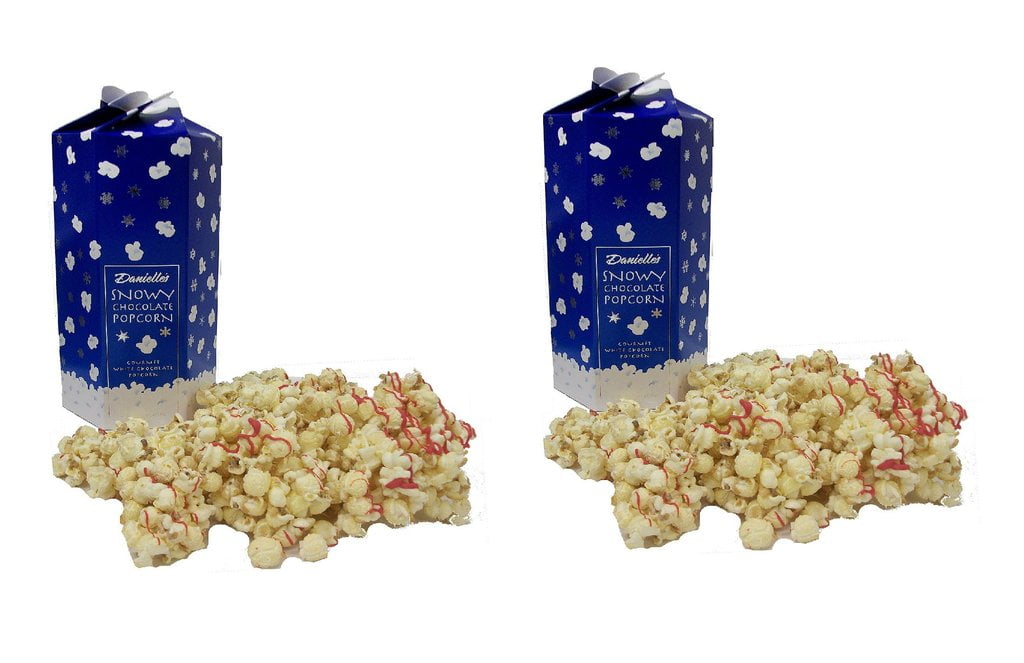 Snowy Savory Sweet White Chocolate Popcorn - 8 oz. Box (2 Pack ...