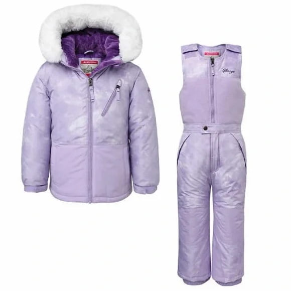 Snozu Kids' 2-Piece Snowsuit (Purple, 3T) - Walmart.com
