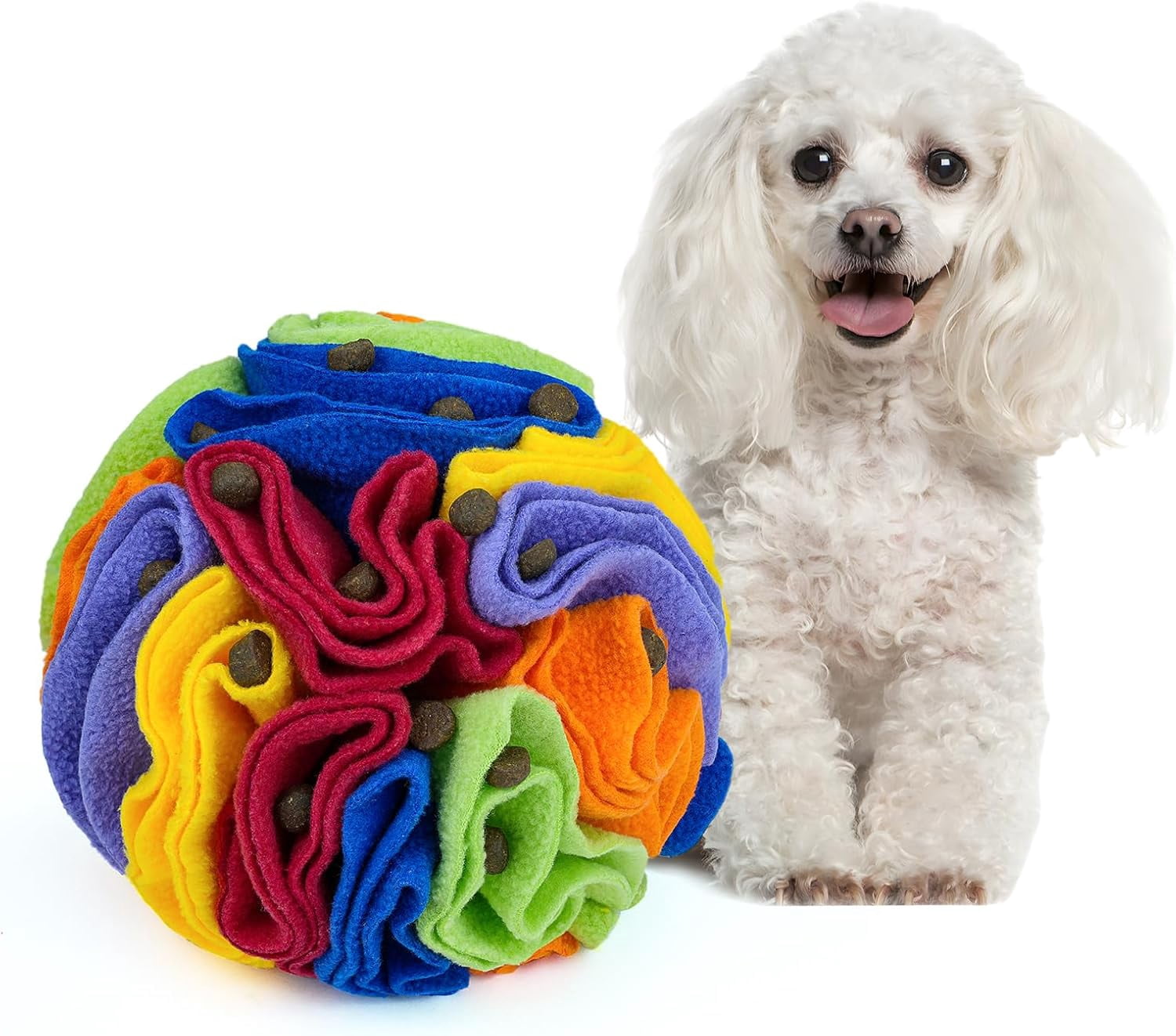 Snuffle Ball for Large Dogs, Pet Snuffle Ball, Puzzle Sniffing ...