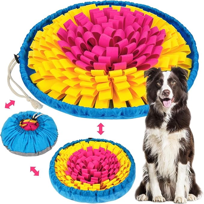 Snuffle Mat for Dogs, Adjustable Sniff Mat for Small Medium and Large ...