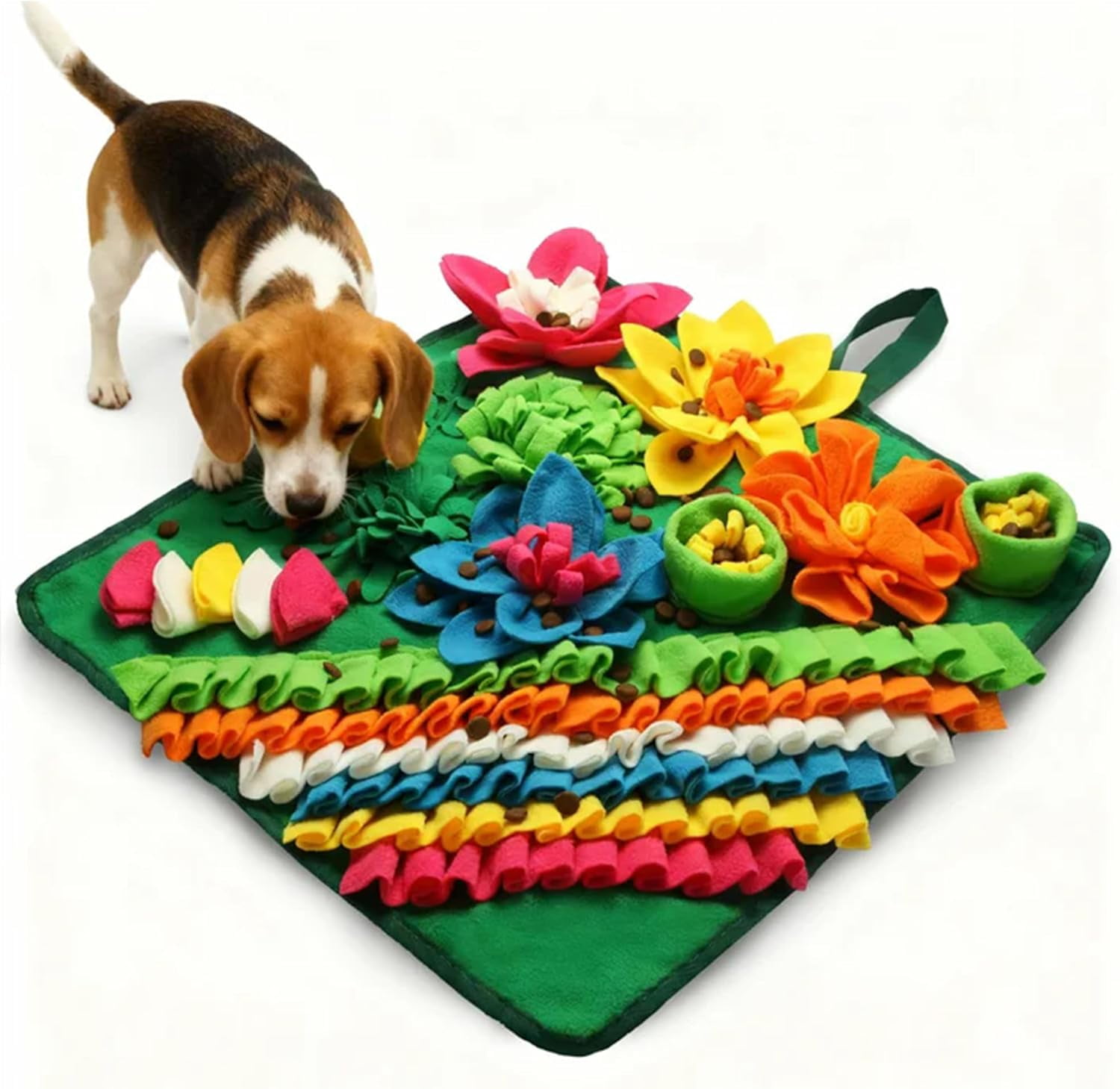 Snuffle Mat for Dogs - Christmas Dog Interactive Puzzle Toy for Mental Stimulation, Anxiety ...