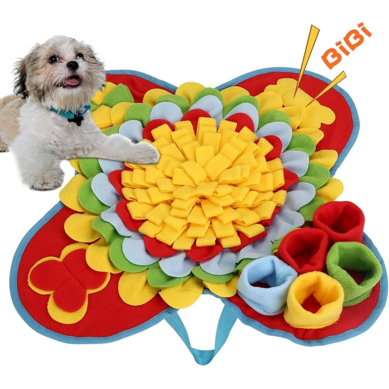 Snuffle Mat for Dogs, Interactive Feeding Mat with Non-Slip Base ...