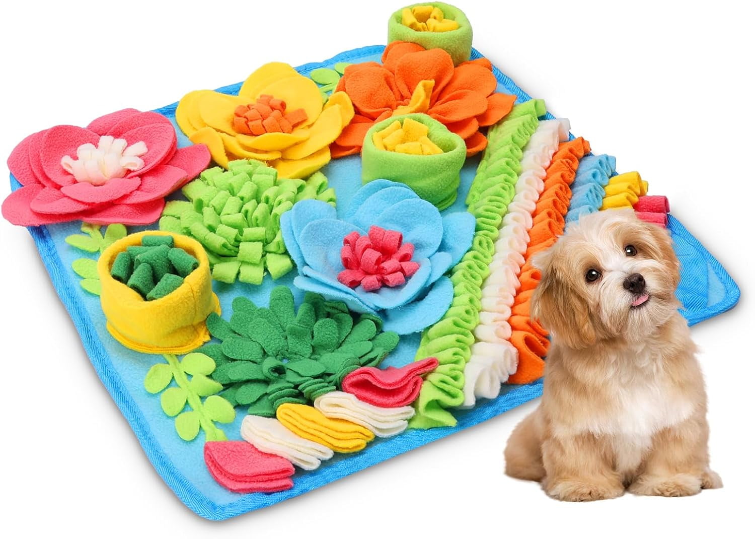 Snuffle Mat for Dogs, Interactive Sniff Mat for Boredom, Slow Eating ...