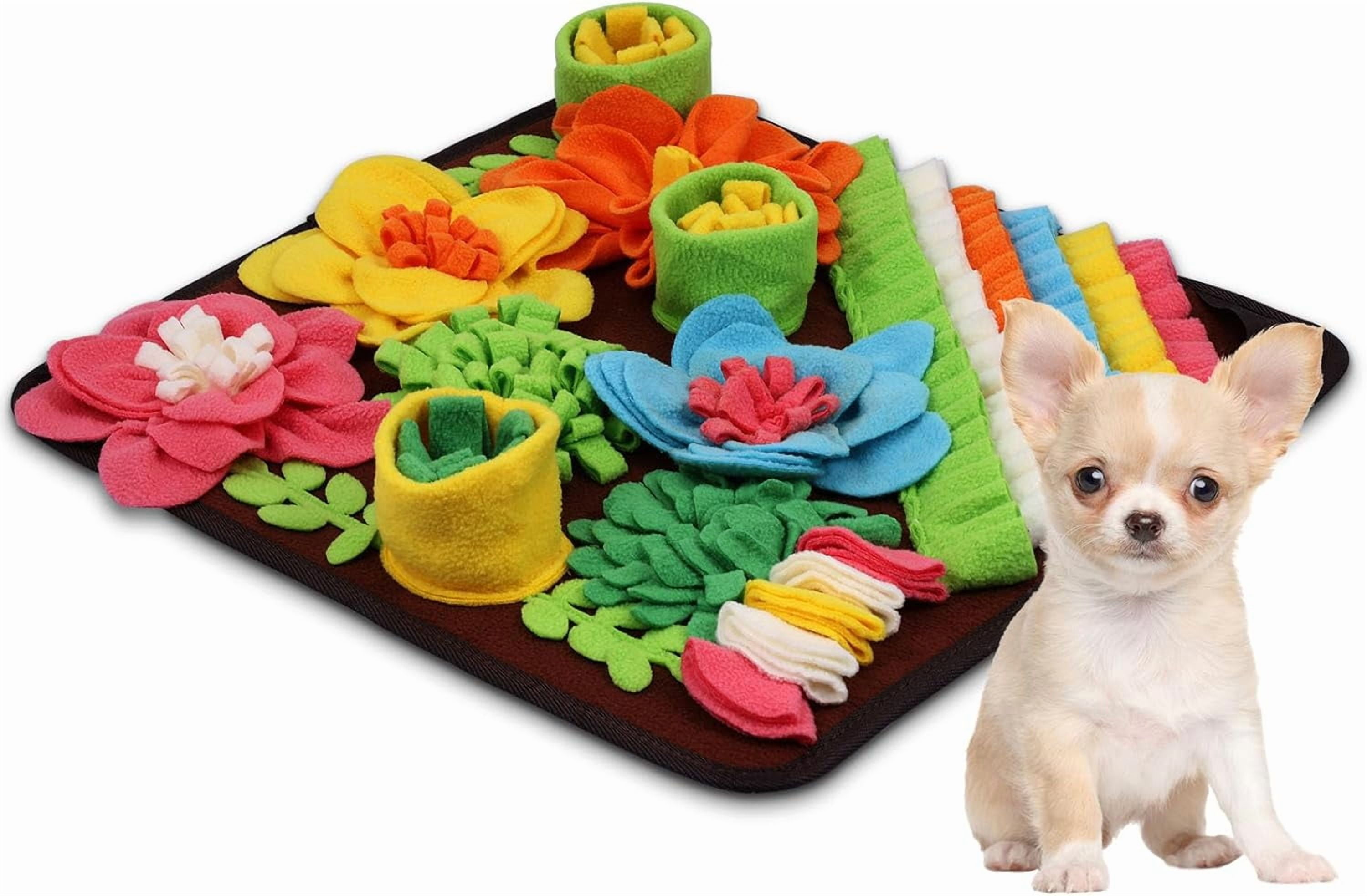 Snuffle Mat for Dogs, Interactive Sniff Mat Smell Training & Slow ...