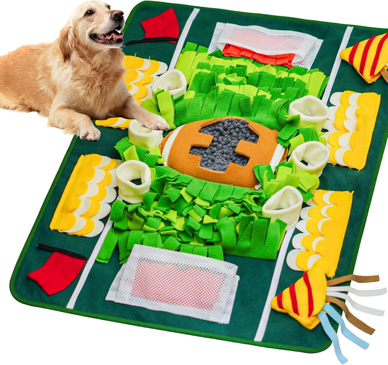 Snuffle Mat for Dogs Large Breed, 24''x32'' Interactive Dog Puzzle Mat ...