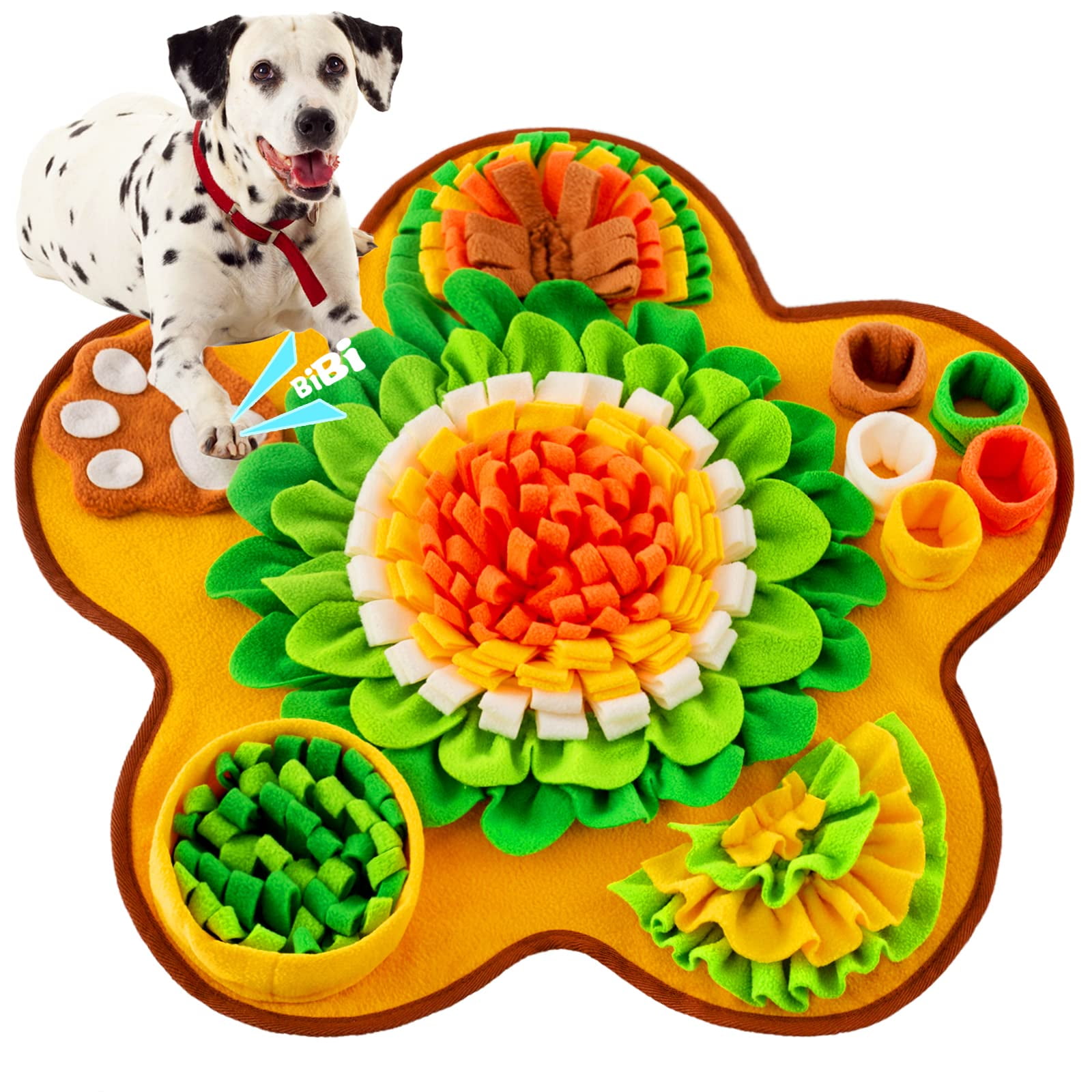 Snuffle Mat for Dogs, Pet Snuffle ATT1Mat for Medium Dogs, Interactive ...