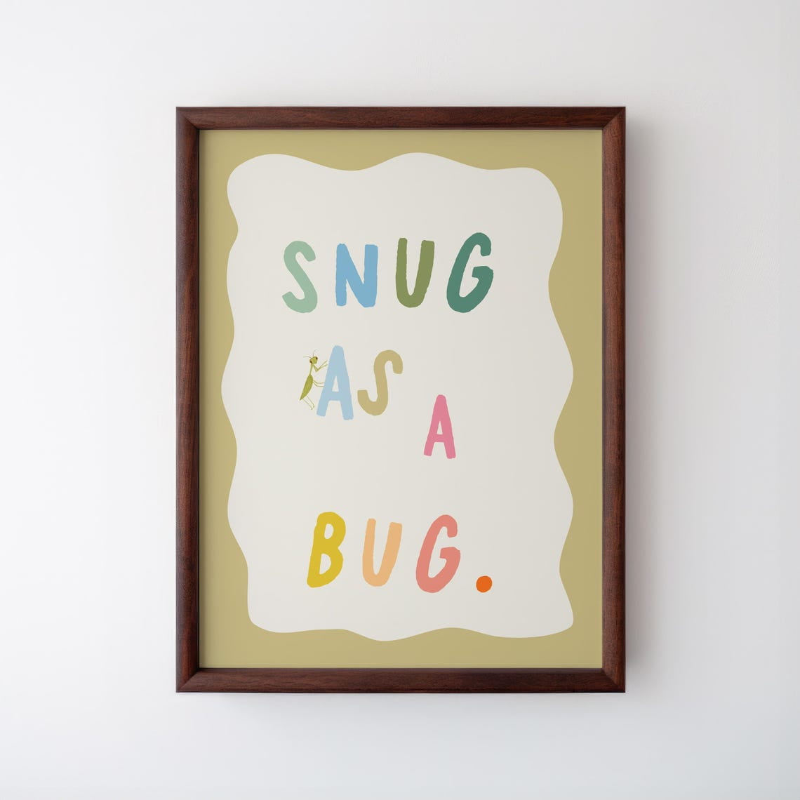 Snug As A Bug, Trendy Decor, Encouraging Words, Kids Room Decor, Wall ...