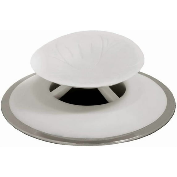 Snug Plug Bath Drain Stopper Seals Tightly Around (Fits 1.5 Inch Open ...