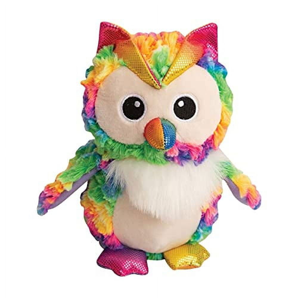 Snugarooz 712022 8 in. Hootie the Owl Rainbow Dog Toys - Walmart.com