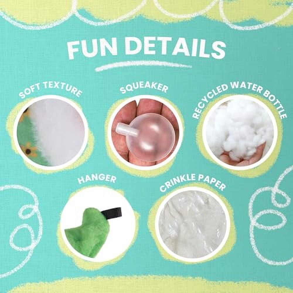 Snugarooz Baby Meadow Gnome Dog Toy with Repair Patch – Eco-Friendly ...