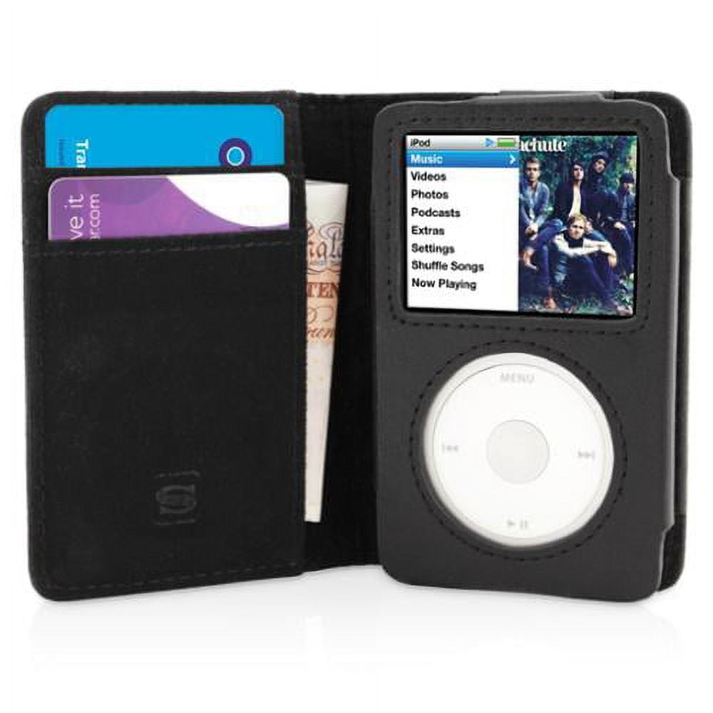 Snugg iPod Classic Case, Leather Flip iPod 7th Generation Case ...