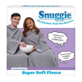 Snuggie Oversized Comfy Wearable Blanket, Adult Size, Super Soft Fleece ...