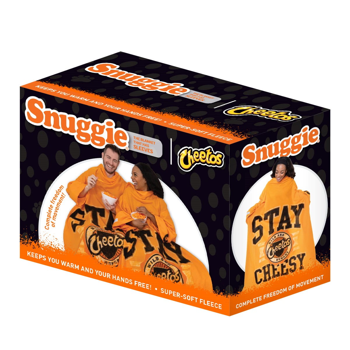 Snuggie The Original Wearable Blanket with Sleeves, Super Soft Throw ...