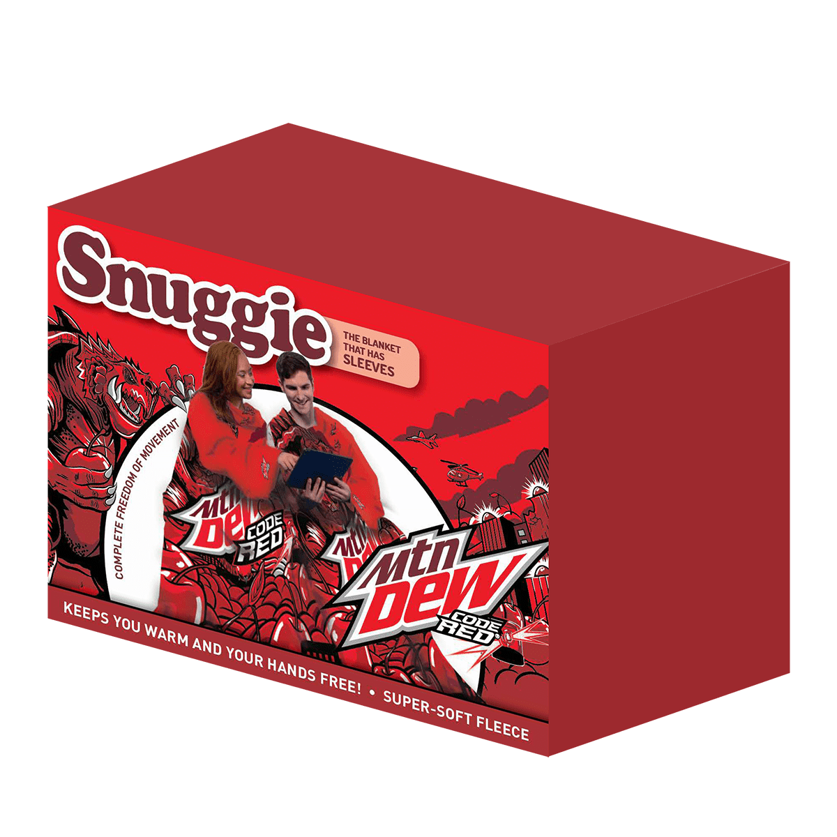 Snuggie The Original Wearable Blanket with Sleeves, Super Soft Throw ...