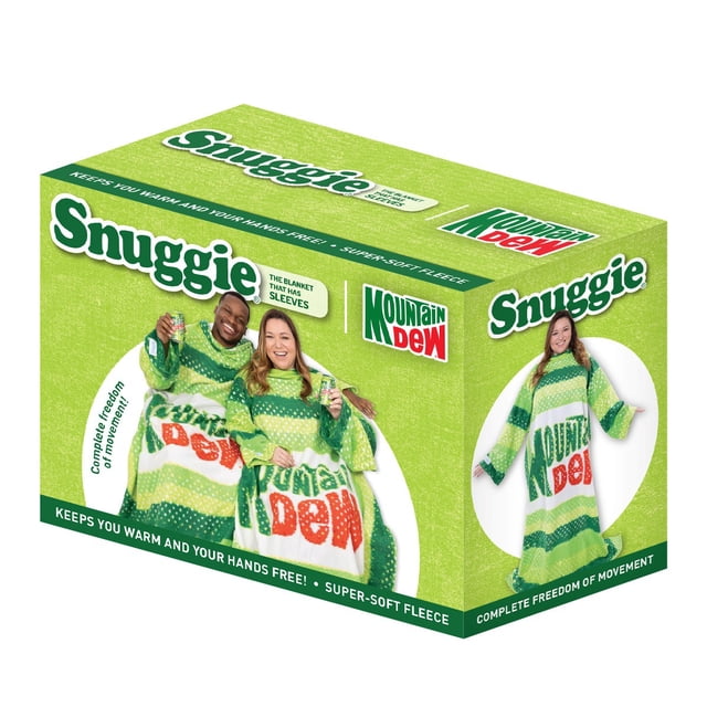 Snuggie The Original Wearable Blanket with Sleeves, Super Soft Throw ...