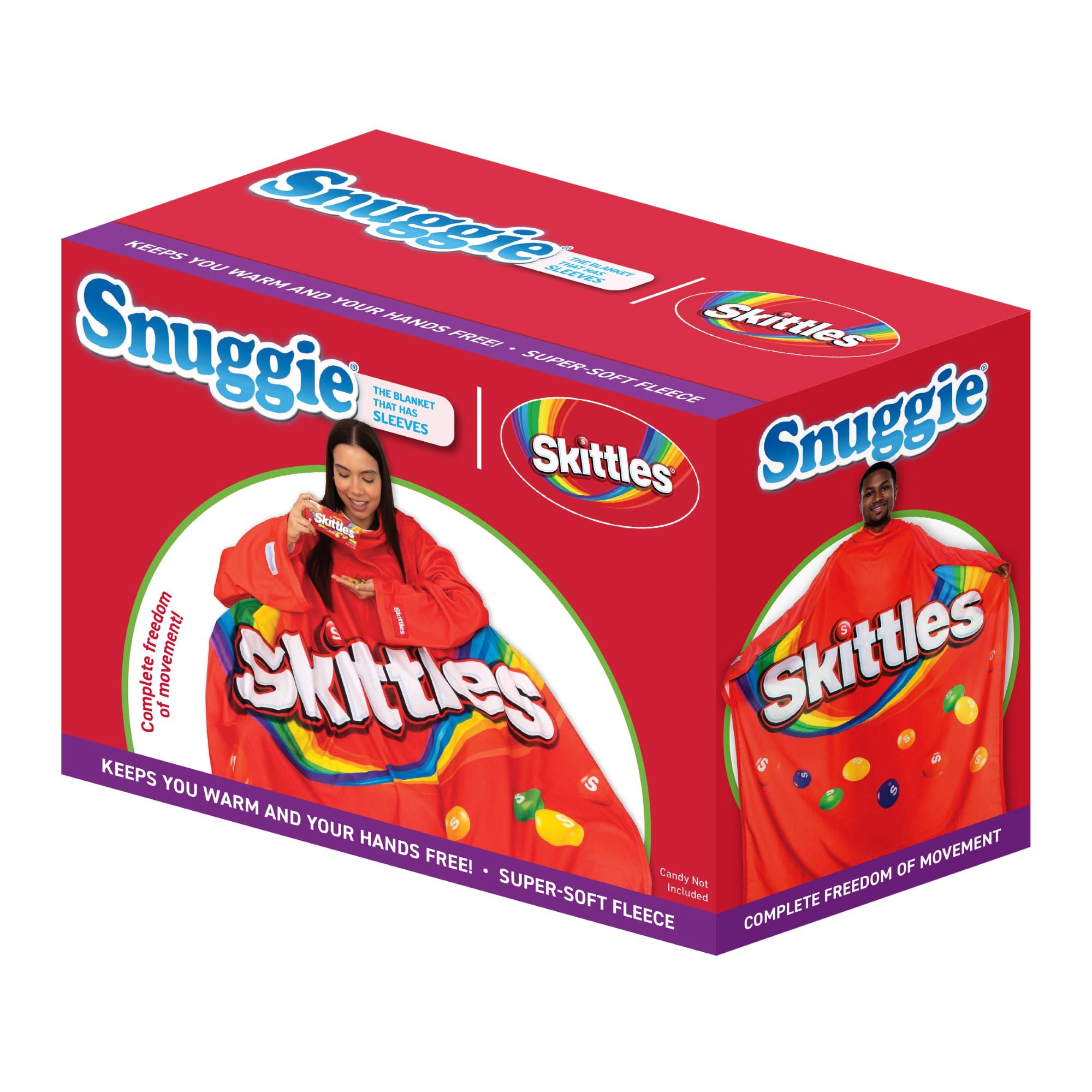 Snuggie the Original Wearable Blanket with Sleeves, Super Soft Fleece ...